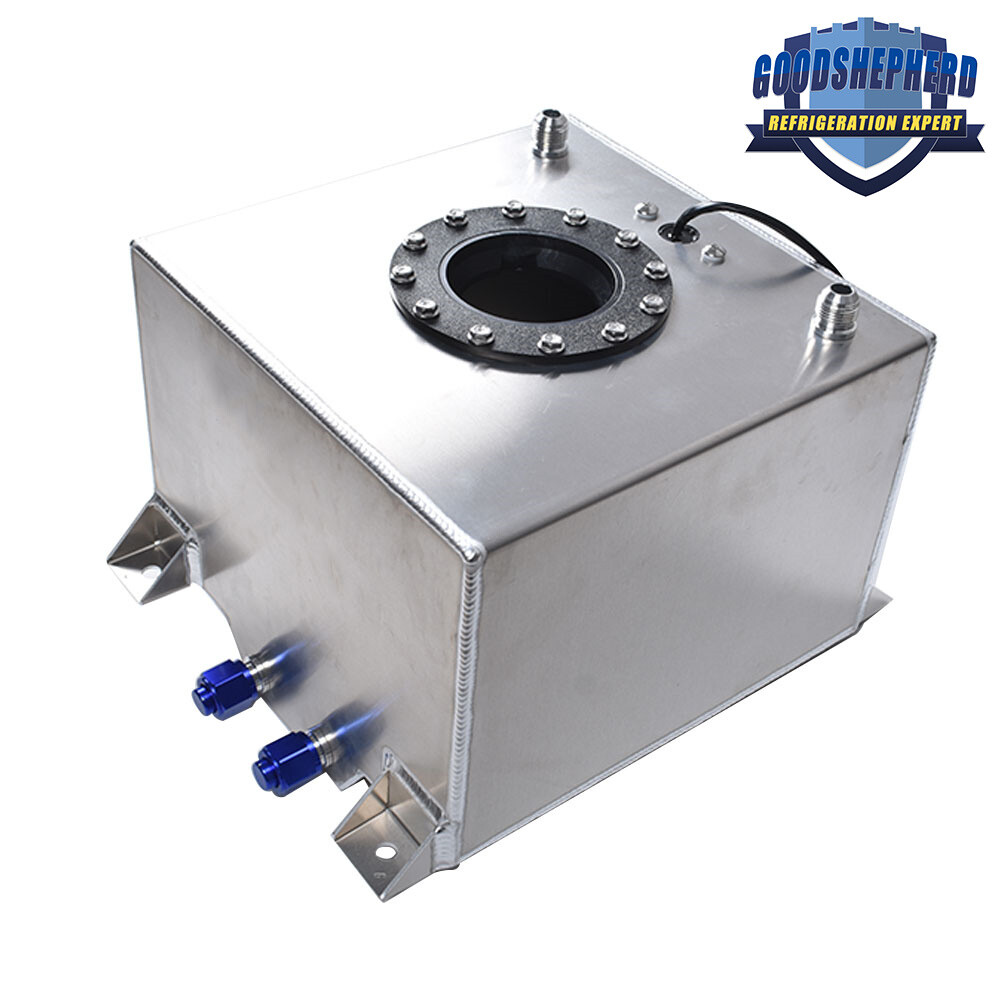 5 Gallon Aluminum Racing/street Fuel Cell Gas Tank+ Level Sender Drift ...