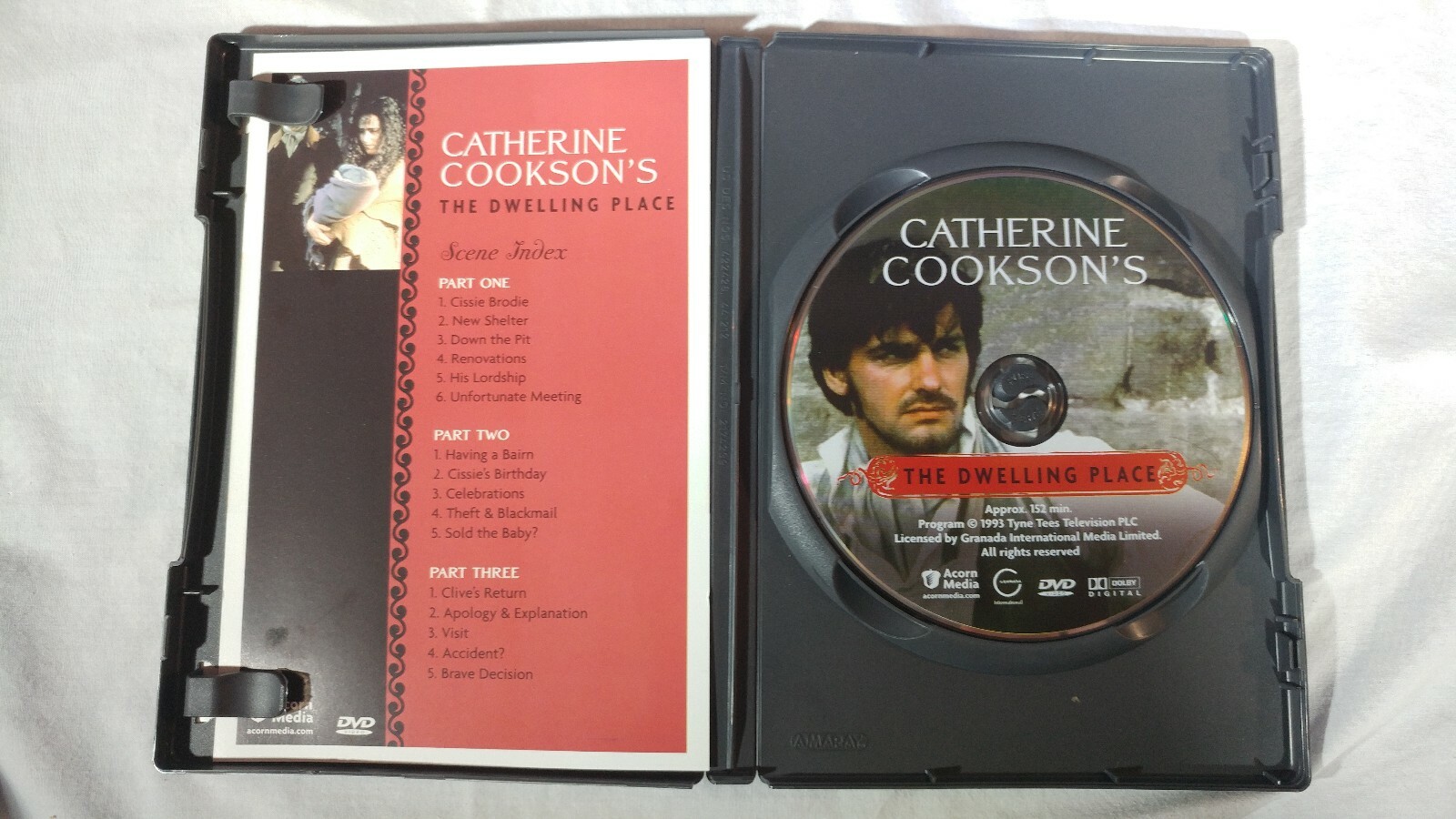 Catherine Cookson Movie Collection Set 2 - 4 DVD Box Set Acorn Media ...