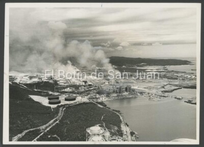 VINTAGE PRESS PHOTO / CORCO REFINERY / GUAYANILLA PUERTO RICO 1972 #1 ...