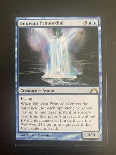 Diluvian Primordial Gatecrash PLD Blue Rare MAGIC THE GATHERING CARD | eBay