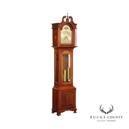 Daneker 'The Capitol' Cherry Grandfather Clock | eBay