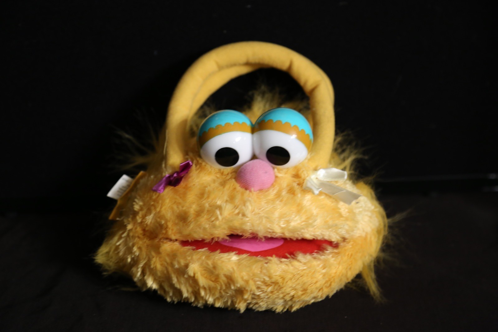 Sesame Street ZOE Plush Head Toy Doll Child-Size Purse RARE | eBay