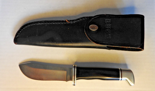 Vintage Buck USA [103] Woodsman Skinner Hunting Knife w/ Sheath ...