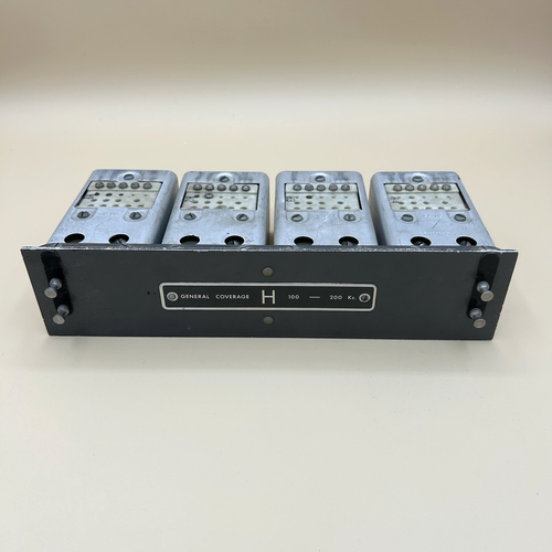 National HRO 60 Sixty Receiver Coil H Ham Radio 0.1-0.2 MHz General ...