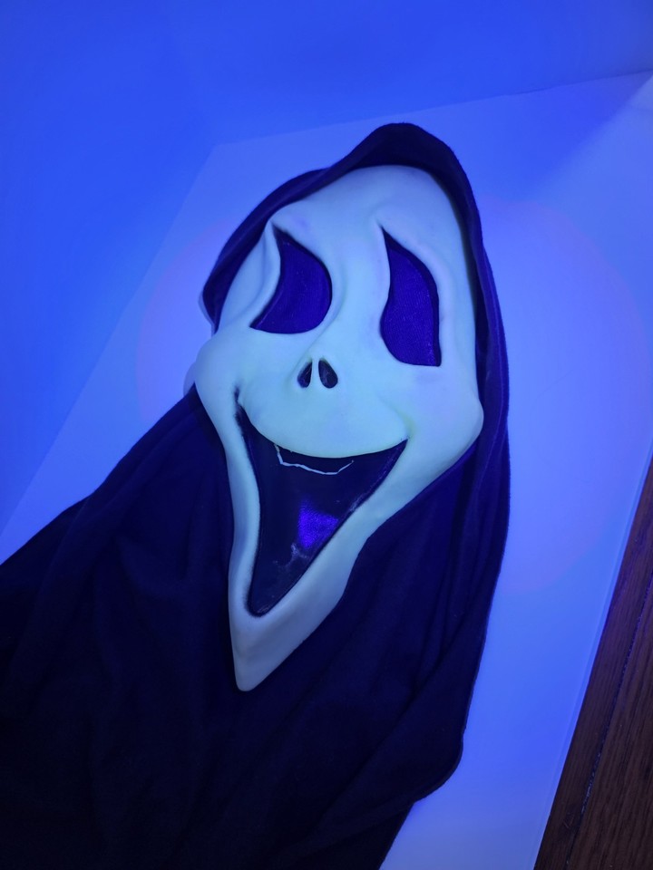 Vintage Fun World Div. Gen1 Scream Ghost Face Happyface Mask | eBay
