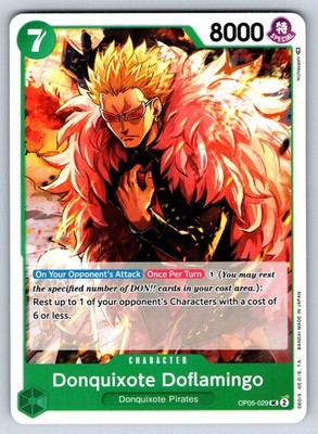 Donquixote Doflamingo (029) UC Awakening of the New Era OP05-029 NM | eBay