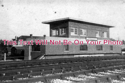 HA 1135 - Millbrook Railway Signal Box, Southampton, Hampshire c1939 ...