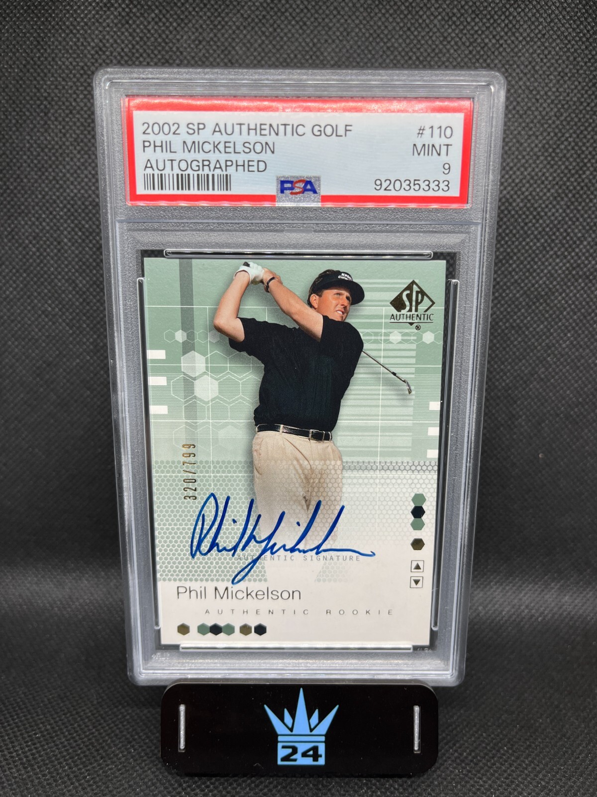 Phil Mickelson Golf Memorabilia & Signed Golf Collectibles