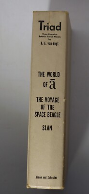 Triad: Three Complete Science Fiction Novels by A.E. van Vogt Hardcover ...