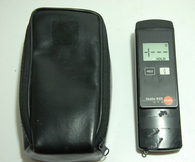 Testo 925 Digital Thermometer With Case, No Probes | eBay
