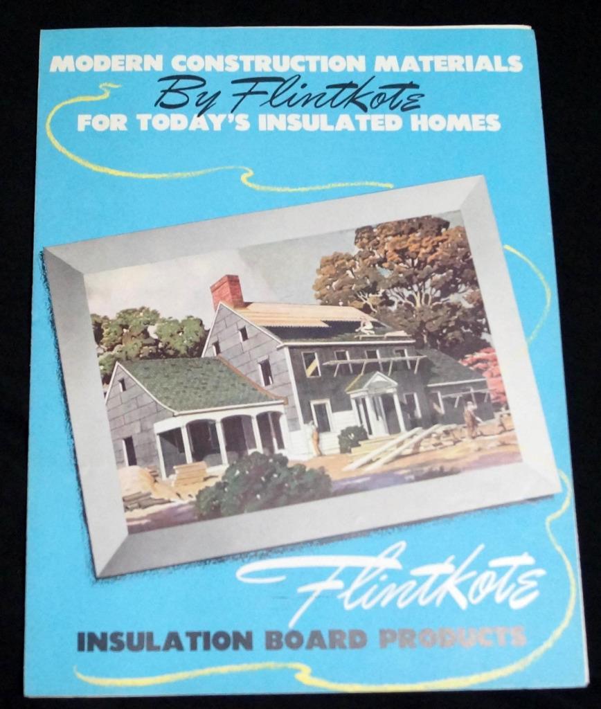 FLINTKOTE INSULATION BOARD PRODUCTS HOME IMPROVEMENT ADVERTISING ...