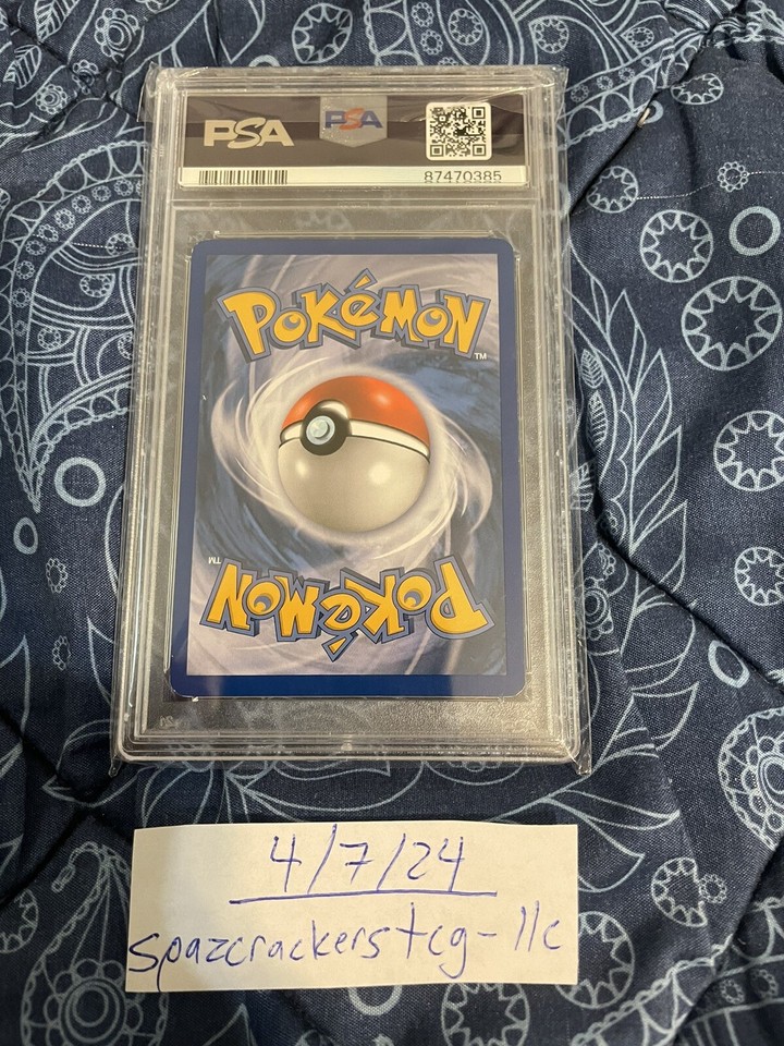 Pokémon TCG PSA 5 Blastoise #13 Unleashed-Prerelease Stamp FREE ...