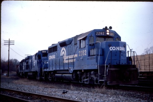 Conrail-GP35 # 2282 @ Manville NJ.-1983 Kodak slide | eBay