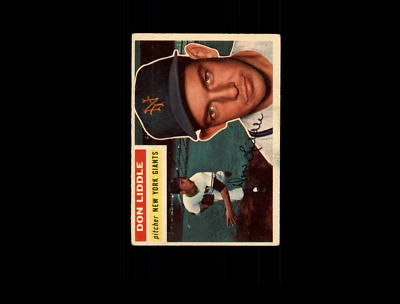 1956 Topps 325 Don Liddle VG #D694681 | eBay