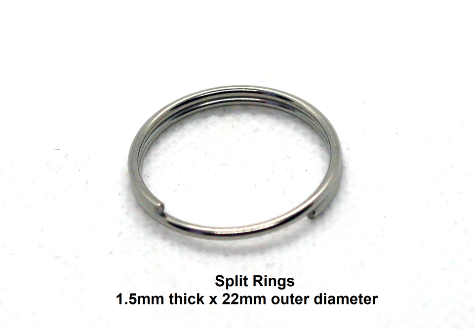 Split Round Safety Rings Marine Grade A4 Stainless Steel 316 | eBay UK