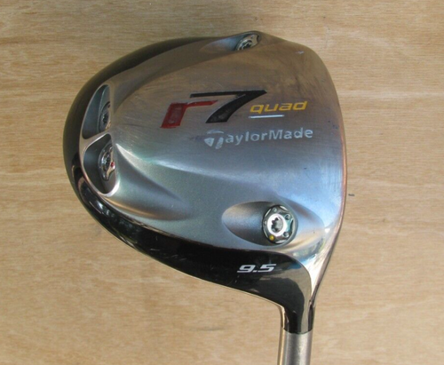 TAYLORMADE R7 QUAD DRIVER 9.5 LOFT STIFF FLEX REAL $200 SPEEDER 757 ...