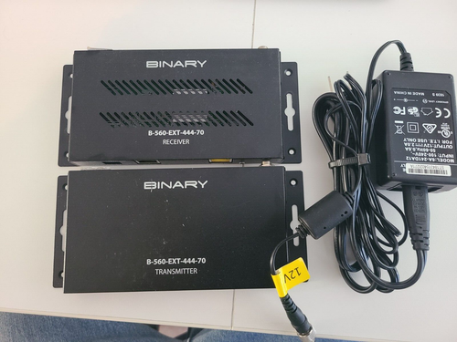 Binary B-560-EXT-444-70 HDBaseT Video Balun Transmit and Receive. | eBay