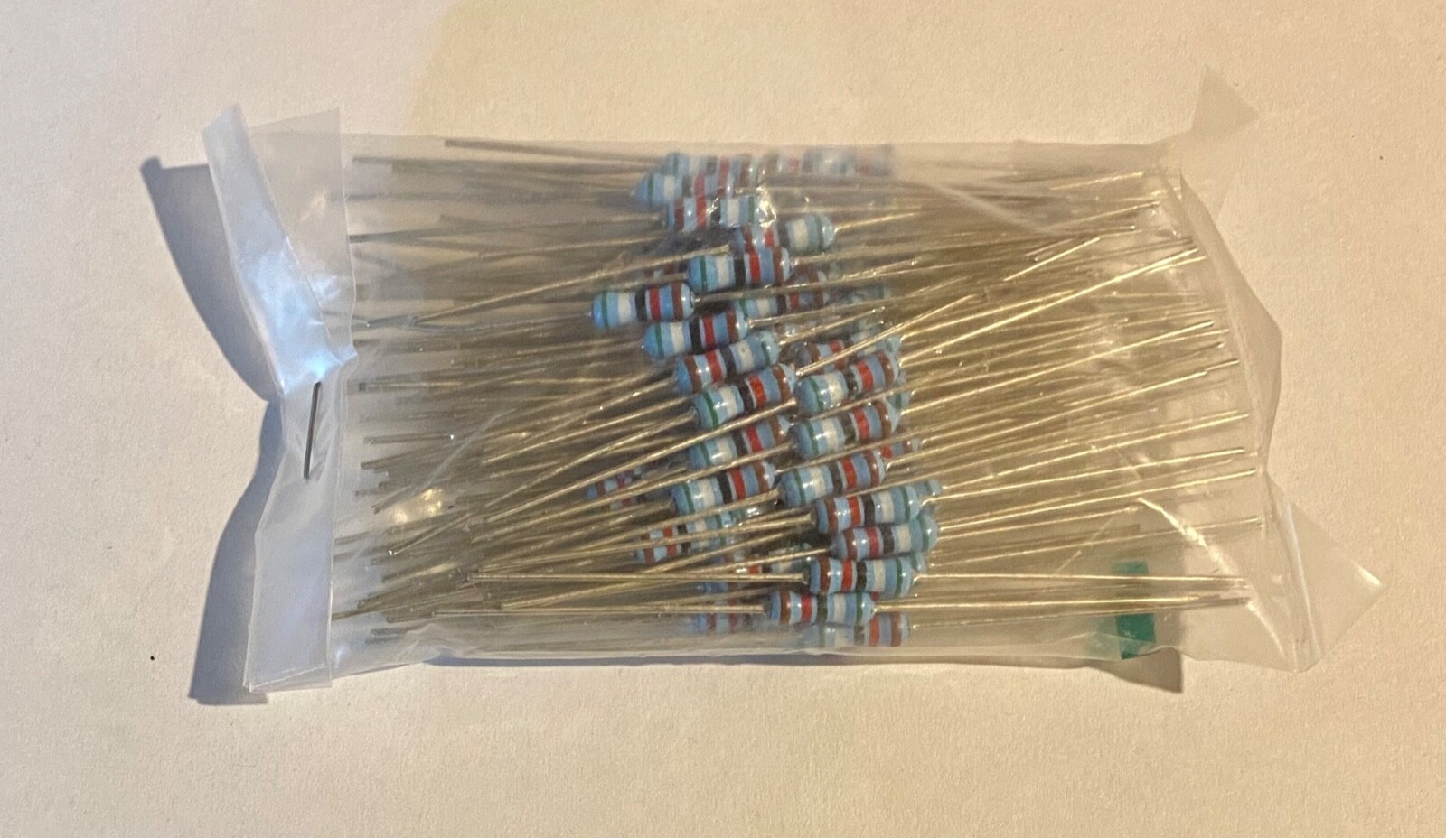 Carbon Film Resistors, 59K ohms, 1/2 W, 1%, Lot of 100 pcs. | eBay