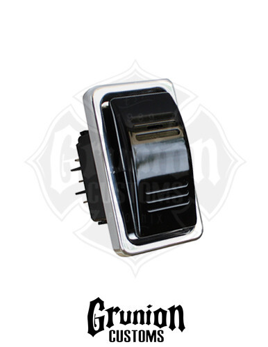 Billet Switch Actuator Cover for Carling Rocker Black Anodized Contura ...