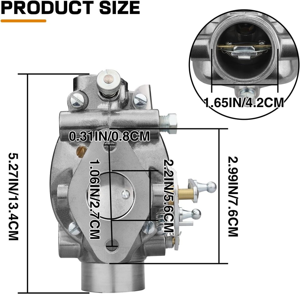 Carburetor For Ford Tractor 600 620 660 800 134 Engine B4NN9510A TSX580 ...