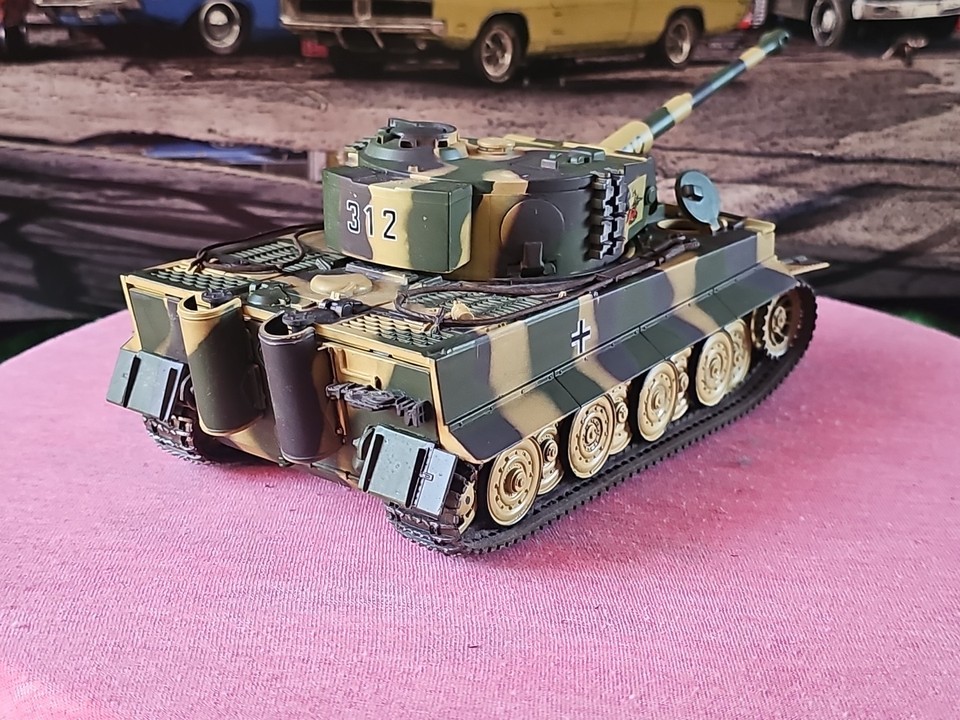 VINTAGE 21st century toys German Tiger Tank #312 🐅 1:32 RARE HARD TO ...