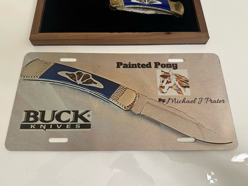 Buck 110 Customized by Michael Prater - Painted Pony and VERY RARE ...