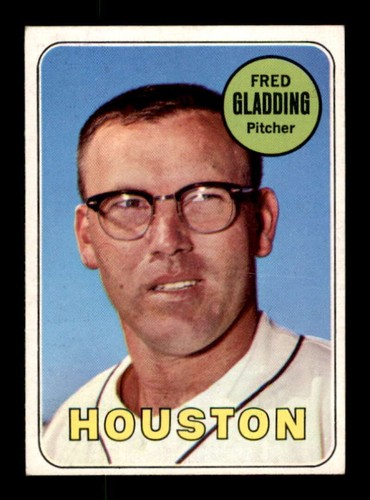 1969 Topps #58 Fred Gladding VG/VGEX Astros 563736 | eBay