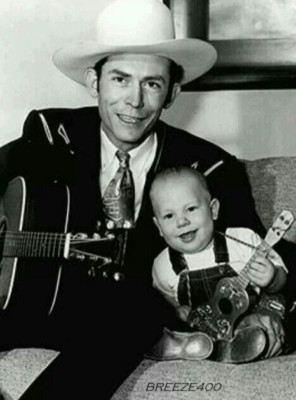 Country Music Legend/1950/HANK WILLIAMS & HANK JR. BOCEPHUS/4X6 B&W ...
