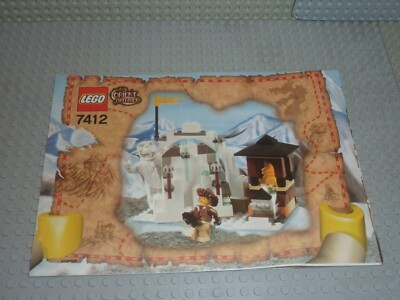 LEGO Notice de Montage Instruction Orient Expedition 7412-1: Yeti's ...