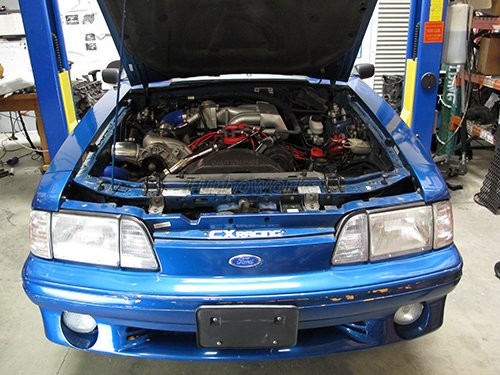 FMIC Intercooler Kit For 87-93 Fox Body 5.0 Ford Mustang Vortech V3 ...