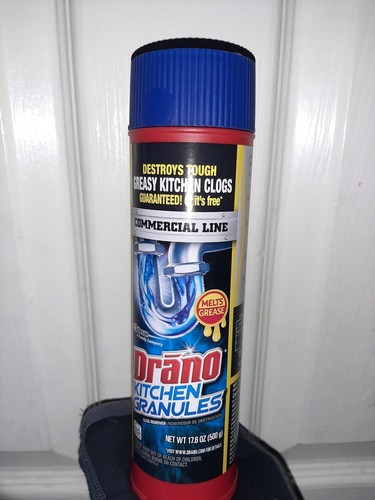 Commercial Line Drano® Kitchen Granules Canisters 17.6 Oz Each Melts ...