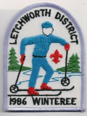 T BSA 1986 Letchworth District Winteree, Iroquois Trail Cncl, New York ...