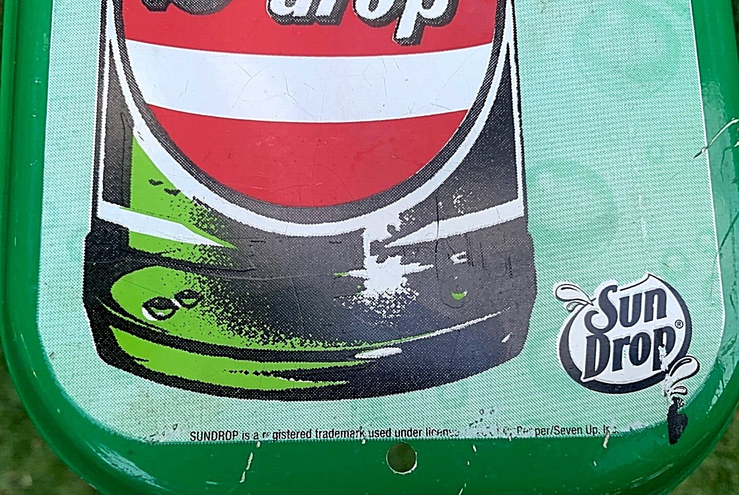 Vintage Sun Drop Golden Girl Cola Soda Pop Metal Thermometer Sign W ...