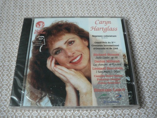 Caryn Hartglass : Recital - Strauss, Milhaud, Bernstein - CD Ligia NEW ...