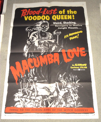 Macumba Love Original 1sh Movie Poster | eBay