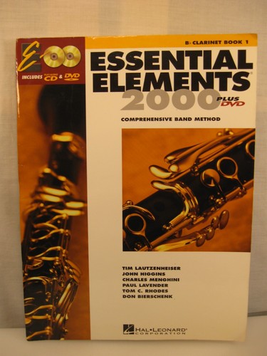 Essential Elements 2000, Book 1 - Bb Clarinet-includes a CD + DVD. | eBay