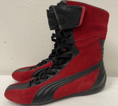 Puma Steep Curve Strap Mid Racing Shoes Boots Motorsport F1 Mens 7 *No ...