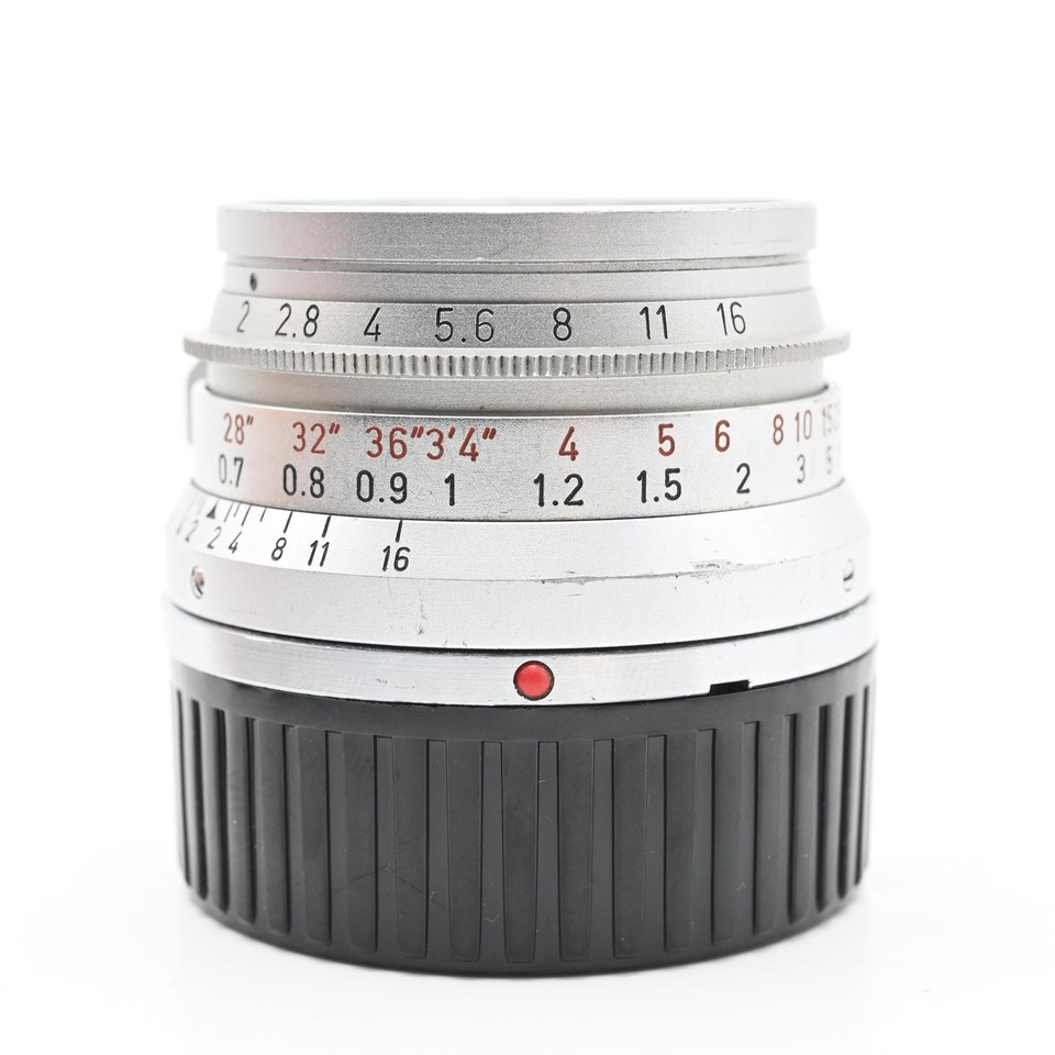 Leica 11308 35mm f2 Summicron Lens Chrome v.I 8-Element #480 | eBay