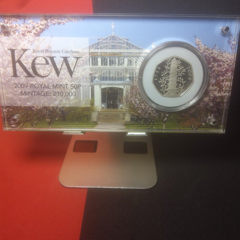 2009 Kew Gardens 50p From Executive Proof Coin Set..Genuine Coin ...