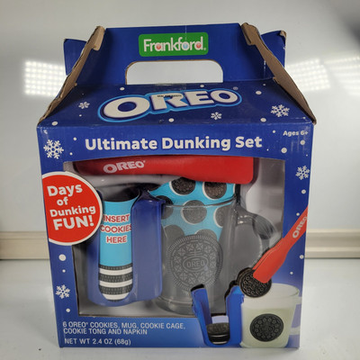 Frankford Oreo Ultimate Dunking Set With Glass Mug , READ DISCRIPTION ...