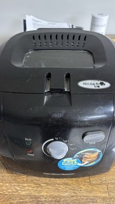 Hamilton Beach Deep Fryer Model 35021, Type DF09, With Basket And Power ...