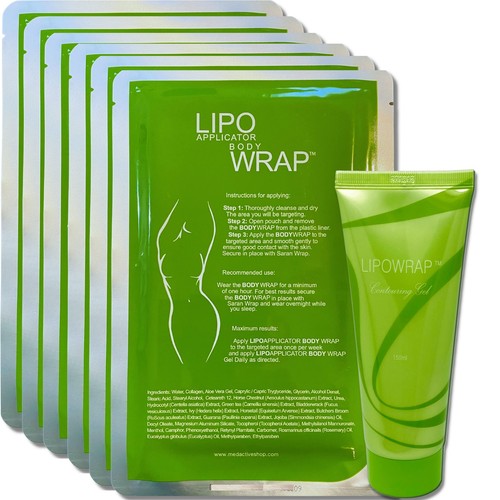Body Wrap With Guarana, Green Tea, and Seaweed Wraps Works for Stomach ...