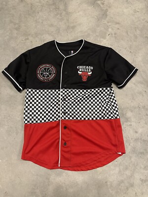 Chicago Bulls Baseball Jersey Size S | eBay