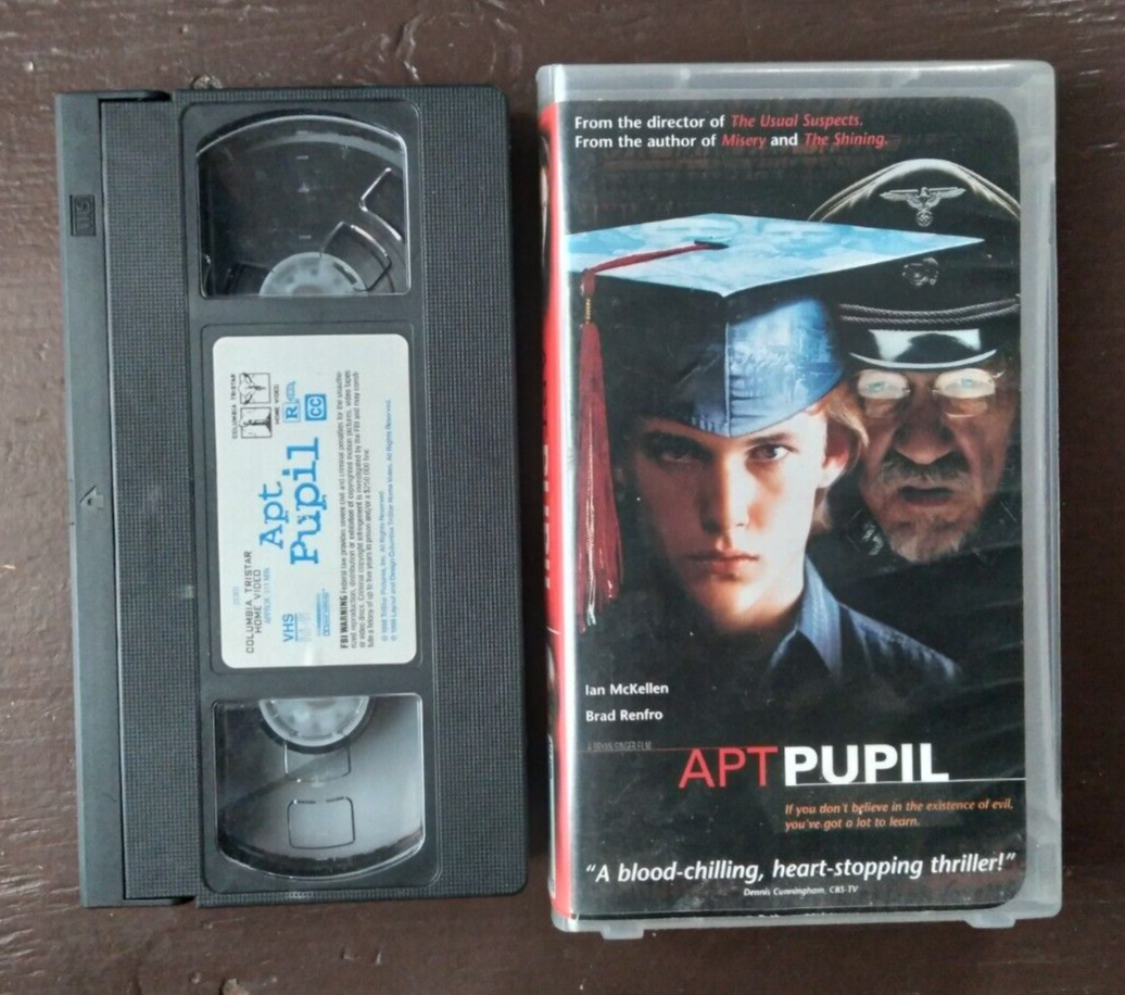 APT PUPIL oop VHS tape ACTION ian McKELLEN brad RENFRO nazi | eBay
