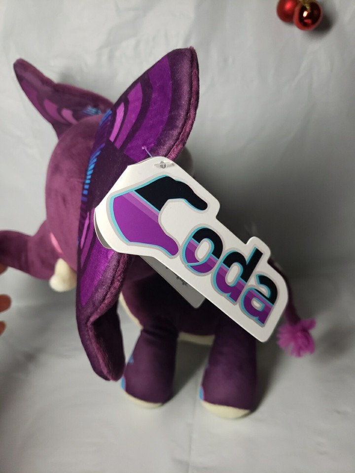 Coda The Cochlear Implant Elephant Purple Pizzazz Plush Toy | eBay