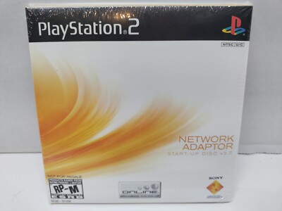 Sony PlayStation 2 PS2 Network Adapter Start-up Disc v2.5 - New, Sealed ...