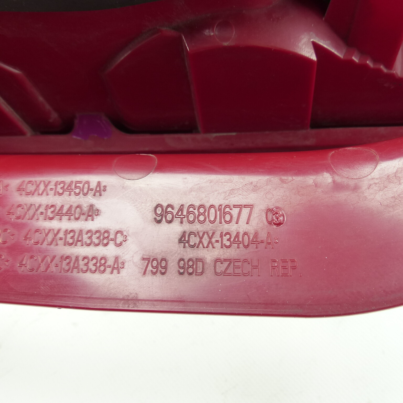 Citroen C4 I Coupe 08) Tail Light Right 9646801677 Taillight | eBay