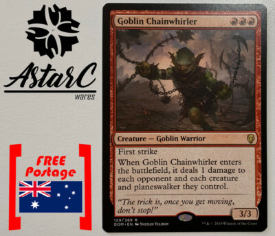 Goblin Chainwhirler - MTG - AstarC Wares | eBay Australia