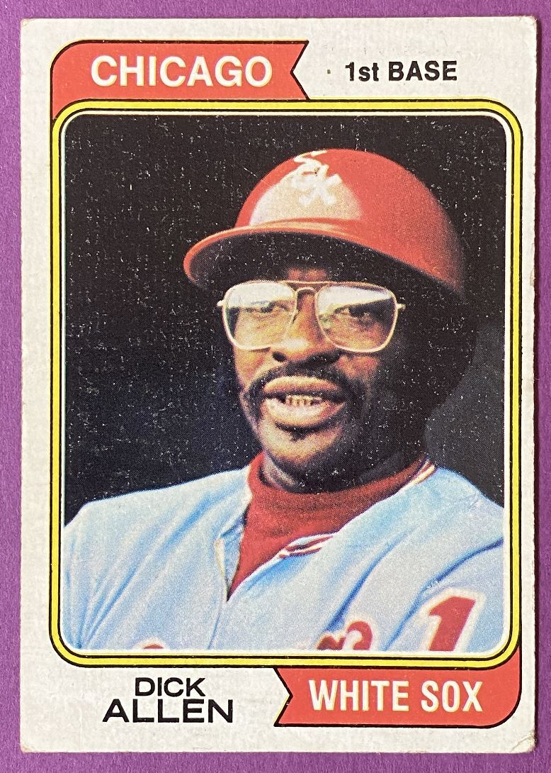 1974 Topps #70 Dick Allen Chicago White Sox | eBay