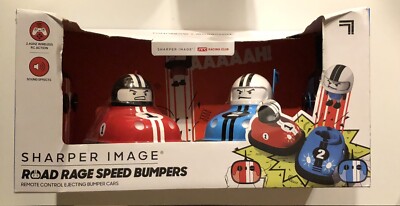 Sharper Image Road Rage, Rc Speed Bumper Cars, Mini Remote Controlled ...